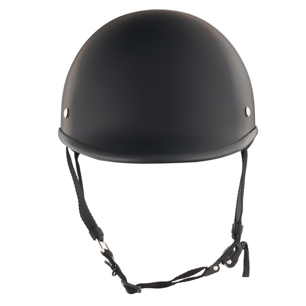 World's Smallest & Lightest DOT Open Face Polo Helmet- Matte Black ...