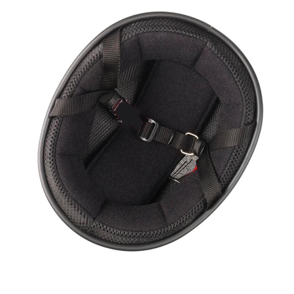 World's Smallest & Lightest DOT Open Beanie Helmet - Matte Black ...
